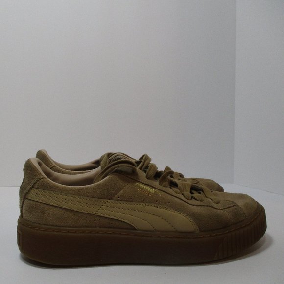 Puma | Shoes | Puma Suede Platform Core Womens Sneakers Sz 85 | Poshmark